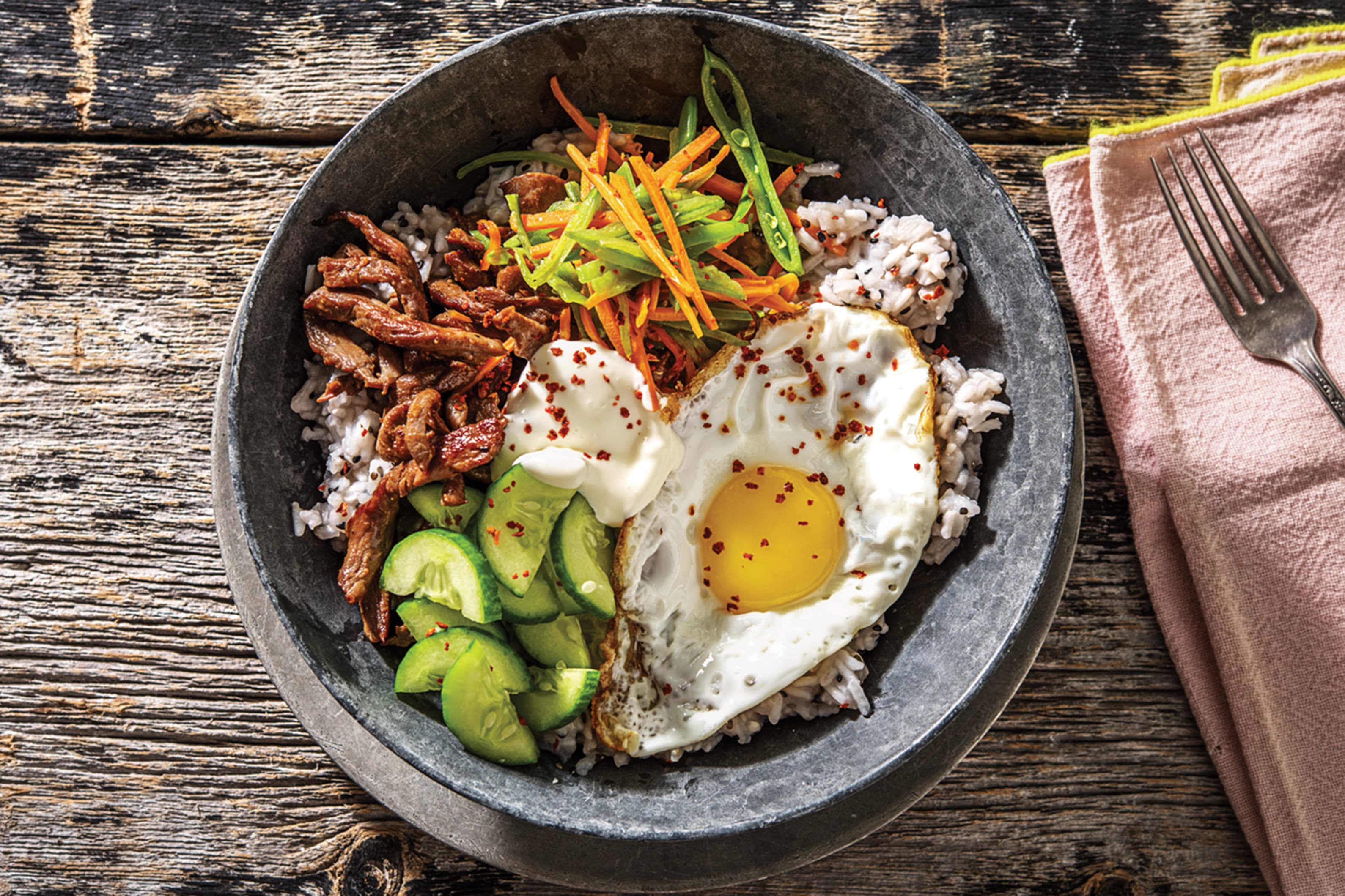 Korean Beef Bibimbap Recipe | HelloFresh