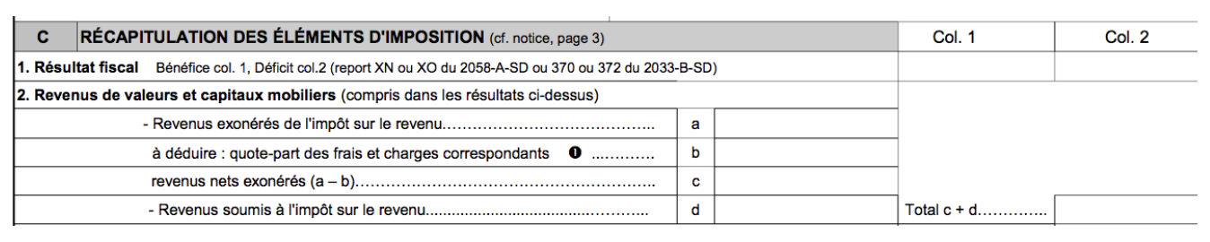 Comment remplir le formulaire 2031