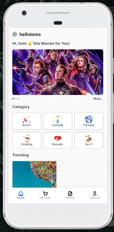 GitHub - tomibudis/movie-app-flutter: Mobile application created in flutter