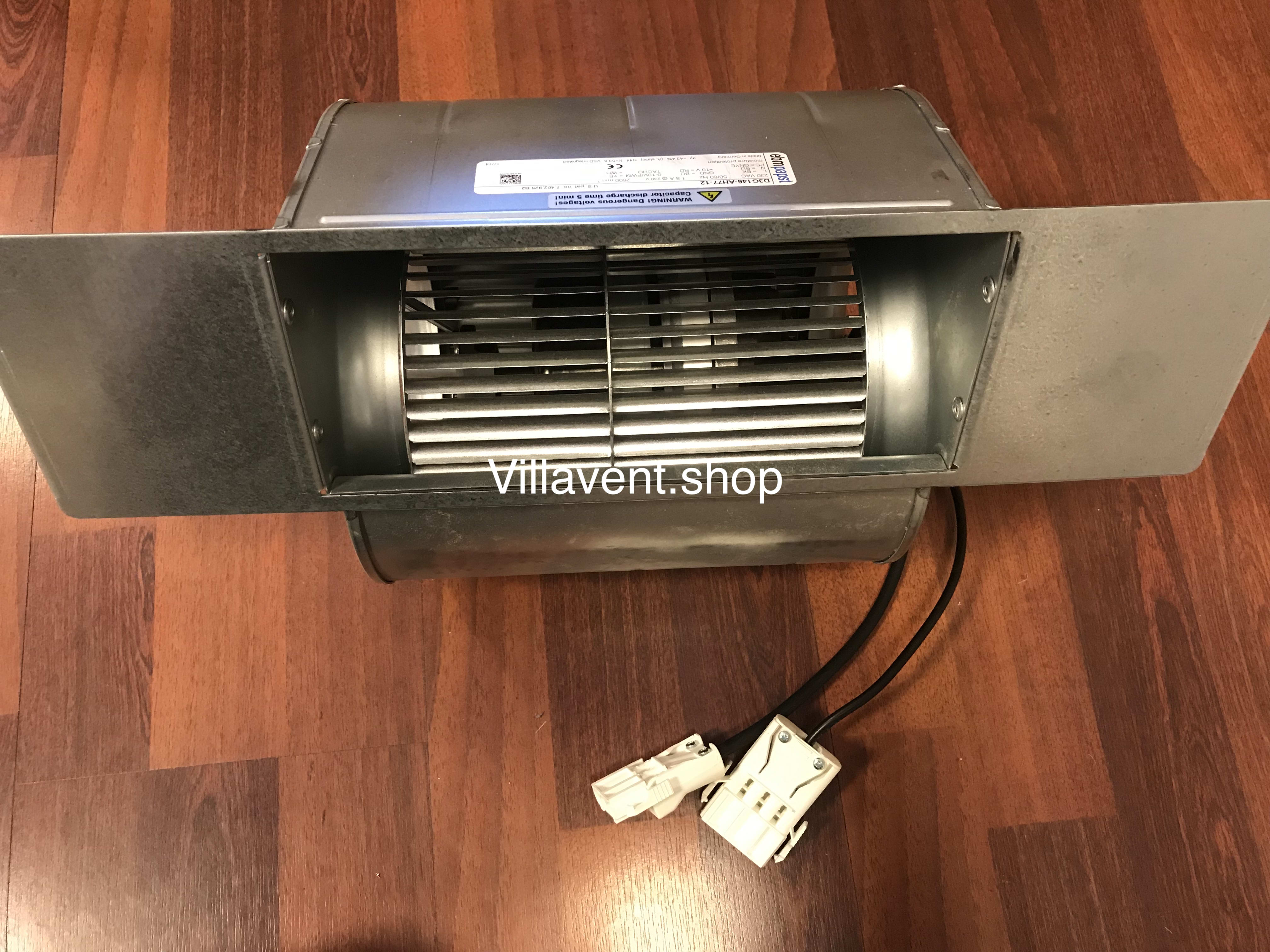 Villavent aggregat VR-700 DC, Viftemotor komplett Villavent