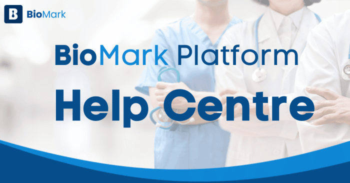 Patient App – BioMark Help Centre