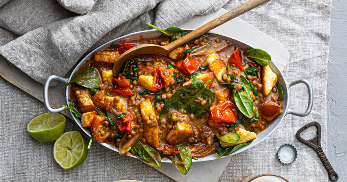 Palak paneer med Grilloumi | Hemköp