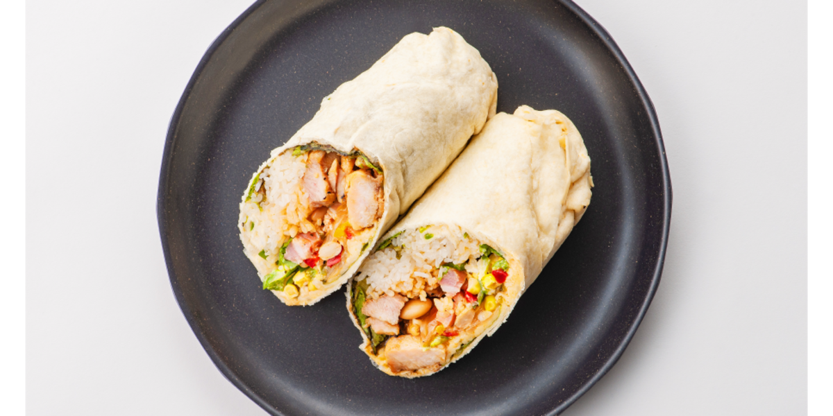 UMEYA KITCHEN | テリヤキブリトー | TIME OUT MARKET OSAKA MOBILE MENU