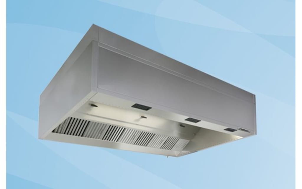 Halton UVI Capture Jet Canopy with UV Exhaust Treatment & Capture Jets