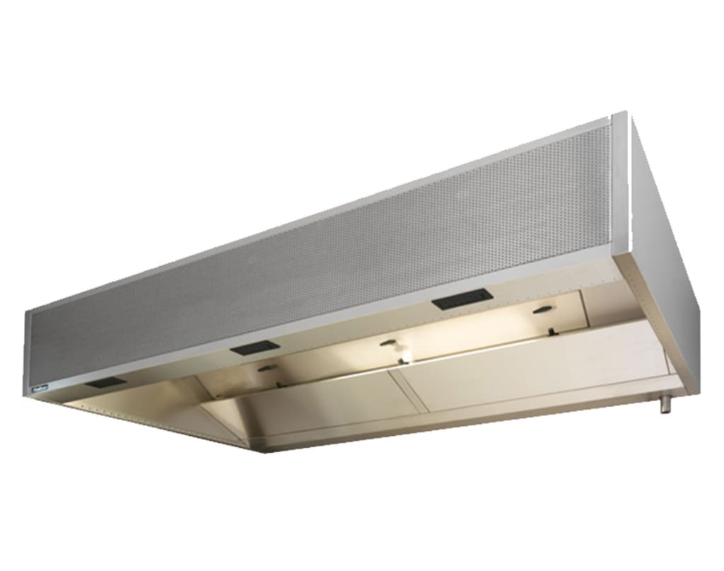 Halton UWF Cold Mist & Hot Wash Filter Hood with UL1046 classified ...