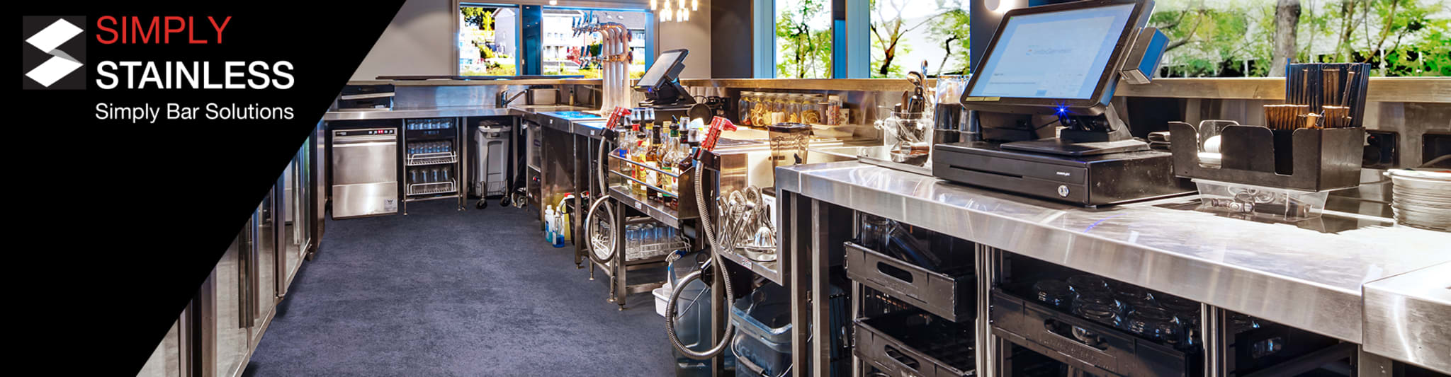 Stainless Steel Modular Bar System - Simply Stainless - Stoddart