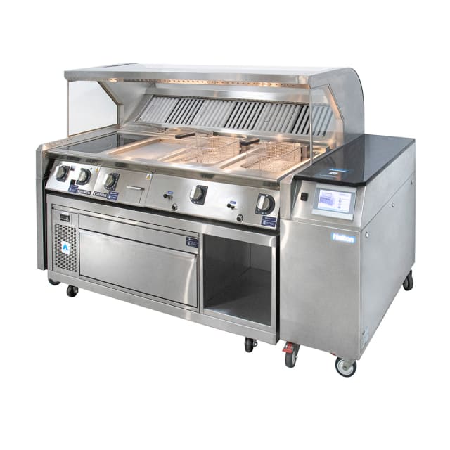 Halton Mobichef Mobile Cooking Station with Capture Jet technology