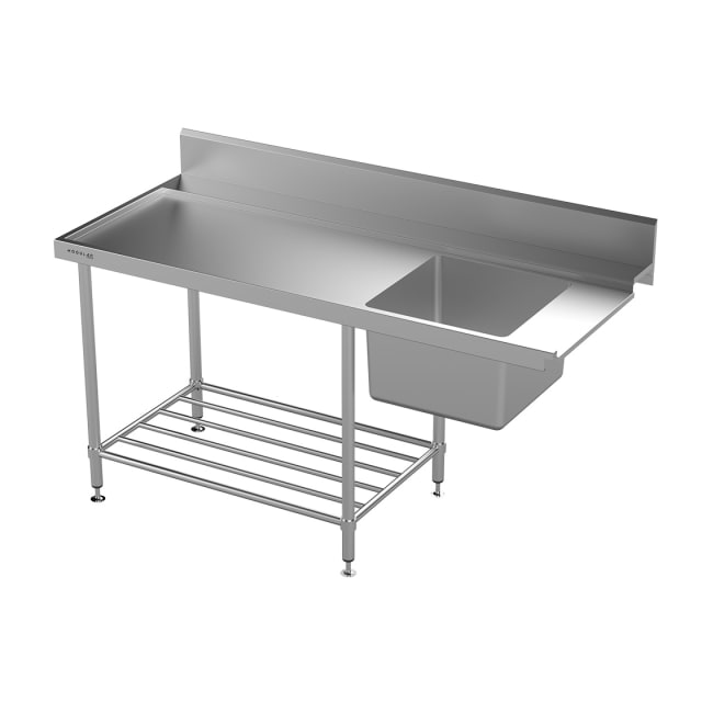 Modular Stainless Dishwasher Inlet Bench MS.BDI