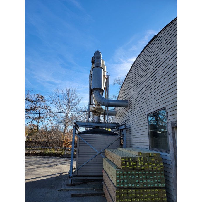 Nederman 14631 Dust Collector 16" Inlet/Outlet