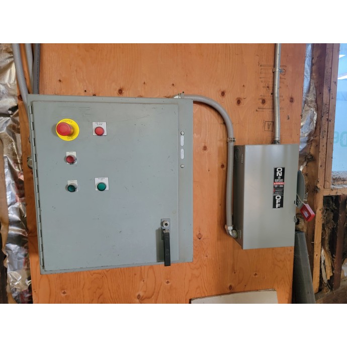 Nederman 14631 Dust Collector 16" Inlet/Outlet