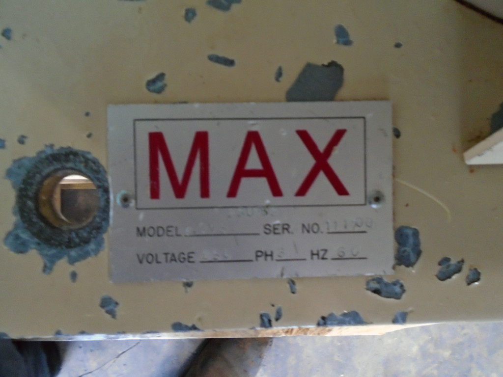 Used Max Spindle Sander | Wurth Baer Machinery