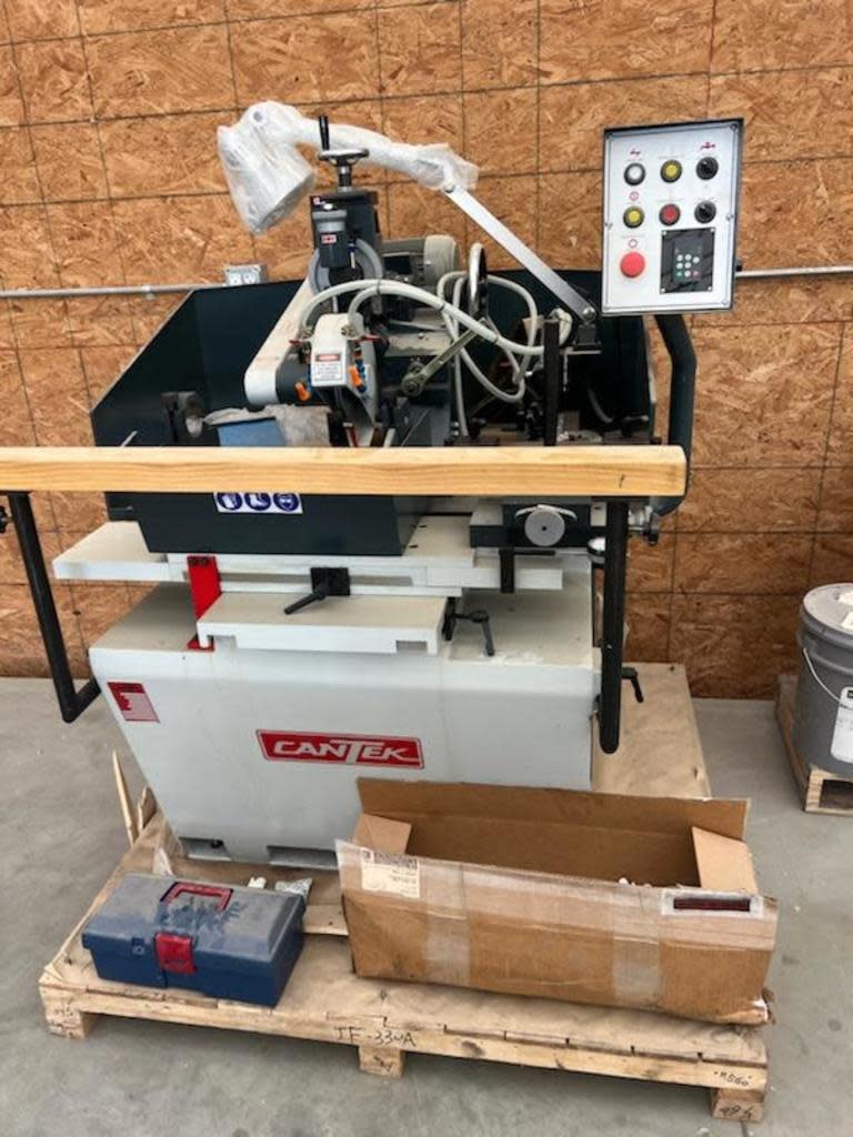 Used CANTEK Model JF-330 10 Profile Grinder w/ Linear Carriage | Wurth ...