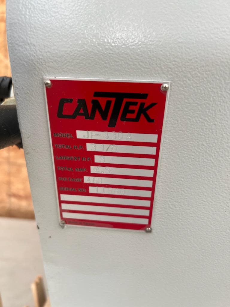 Used CANTEK Model JF-330 10 Profile Grinder w/ Linear Carriage | Wurth Baer Machinery