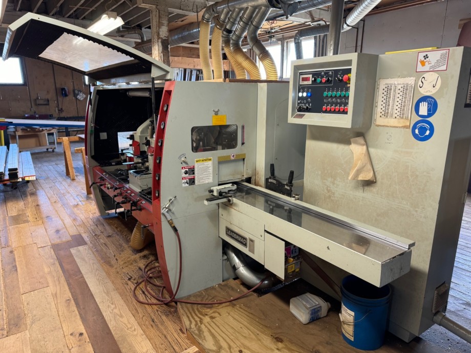 Used Leadermac LMC 623C Compact 9 in 6 Head Moulder | Wurth Baer Machinery