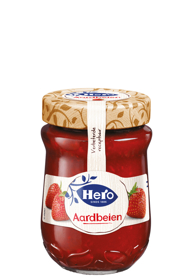 Hero Minder Zoet Jam | 40% minder suiker | Jam Hero Fruit