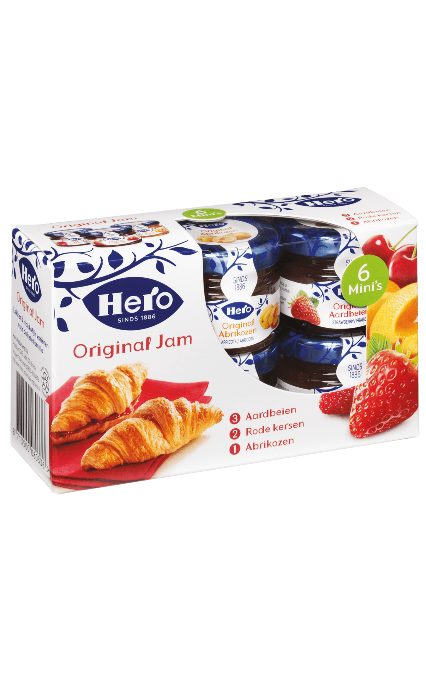 Hero Original Jam Minijars 6 x 28,3G