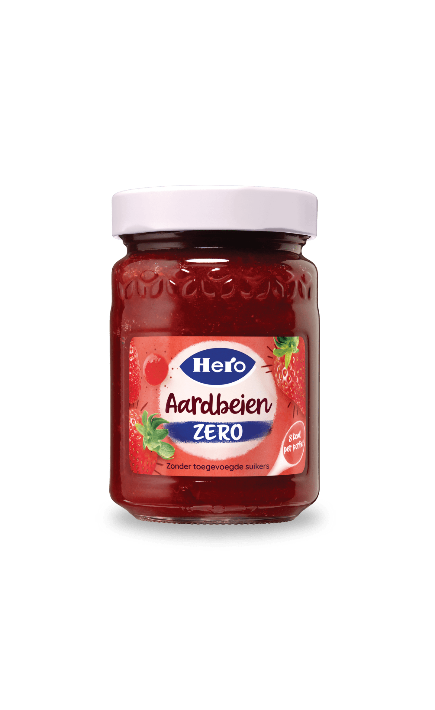 Hero Jam Zero Aardbeien | Hero Jam & Fruitspread | Producten