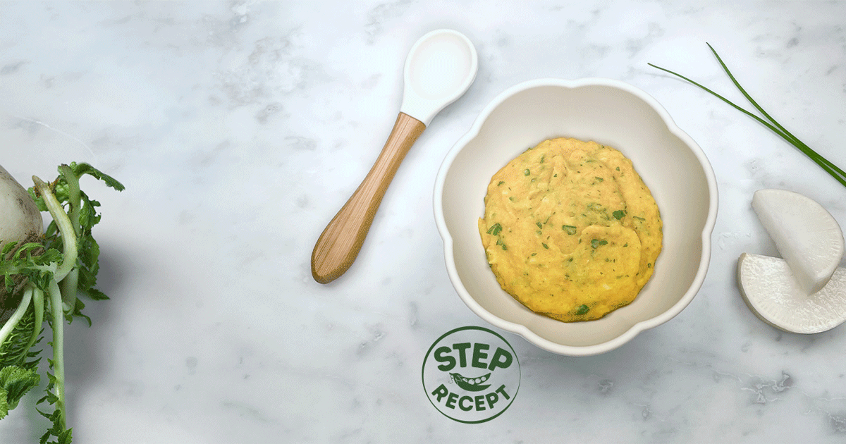 Potatis, morot, vit fisk, rättika och gräslök - STEP-recept | Semper ...