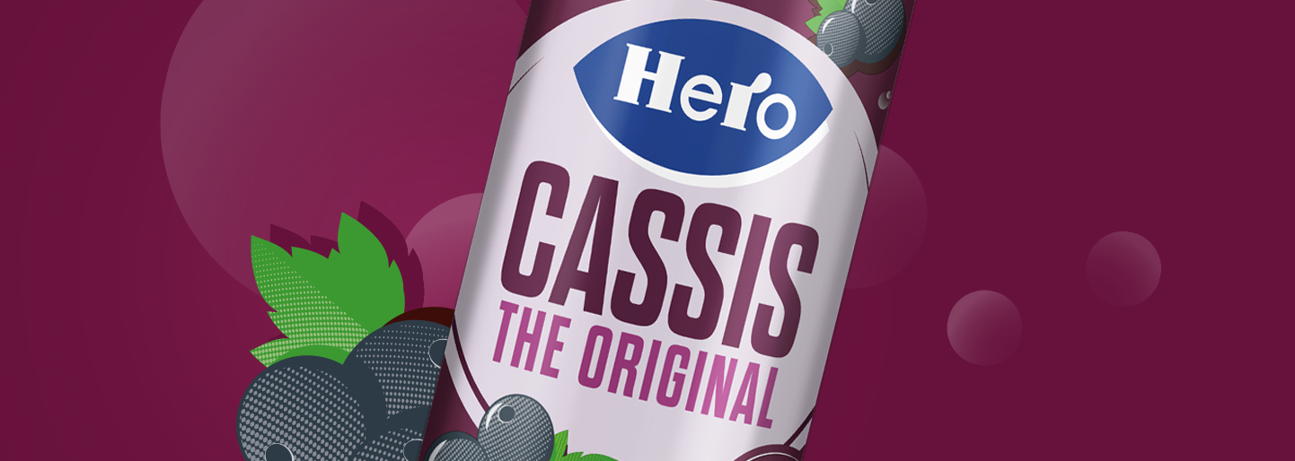 Hero Cassis is Originally Brewed! | Hero Cassis since 1938 🍇