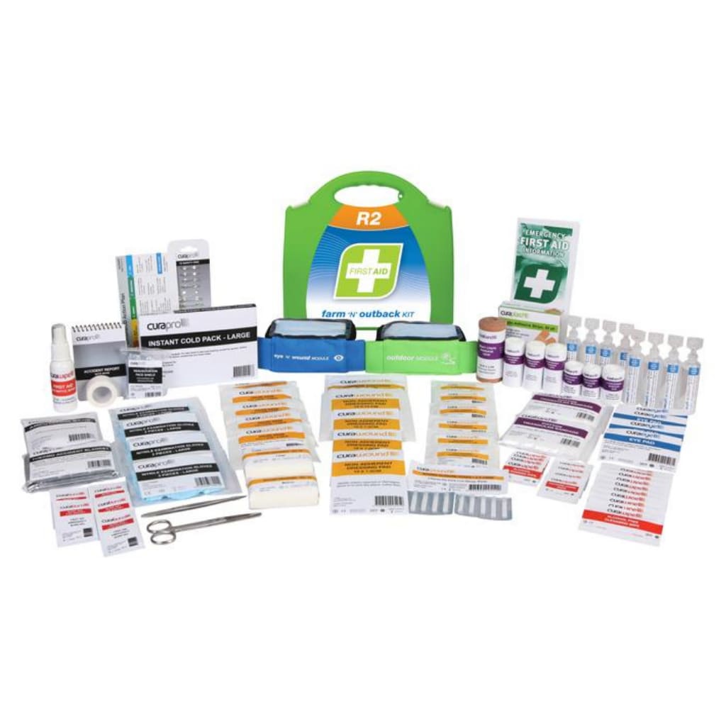 R2 Farm 'n' Outback First Aid Kit Plastic Portable