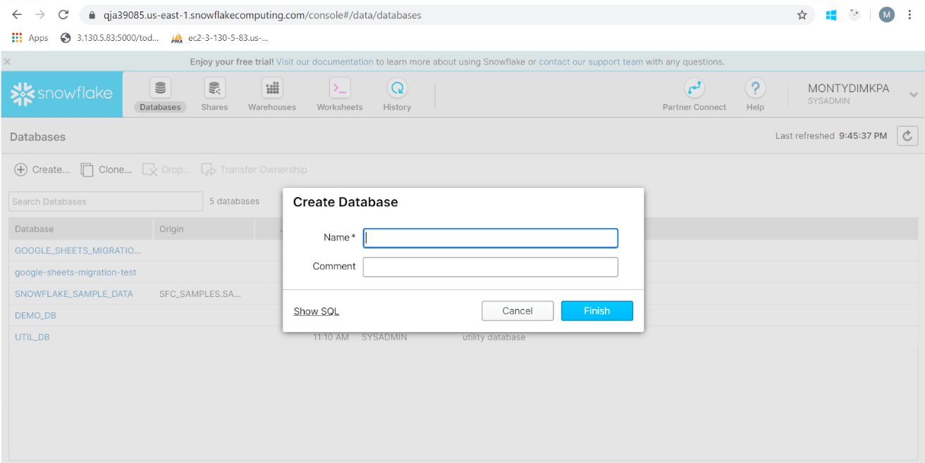 Google Sheets to Snowflake: 2 Easy Methods