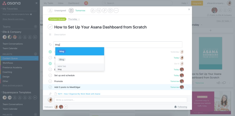 Setting Up Asana Dashboards Simplified 101 - Learn | Hevo