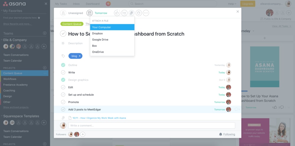 Setting Up Asana Dashboards Simplified 101 - Learn | Hevo