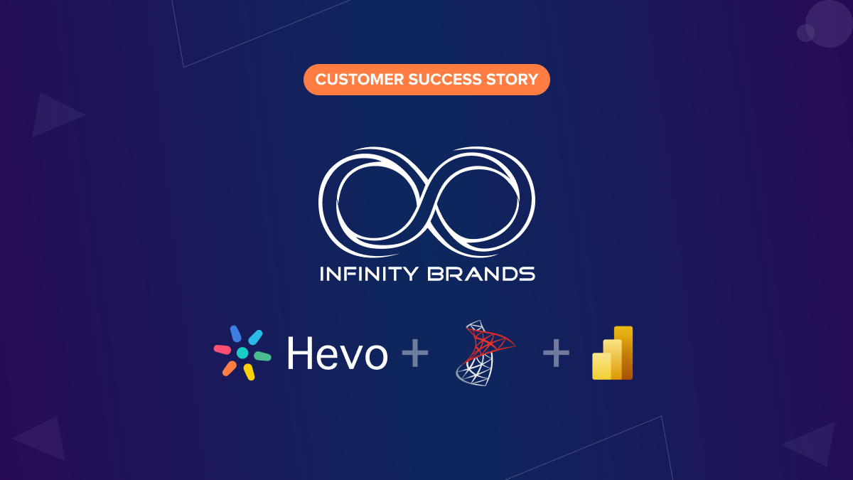 Success Story with Infinity Brands | Hevo Data