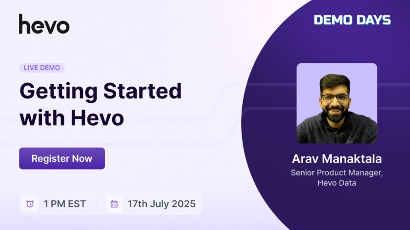 Hevo Demo Days Getting Started With Hevo
