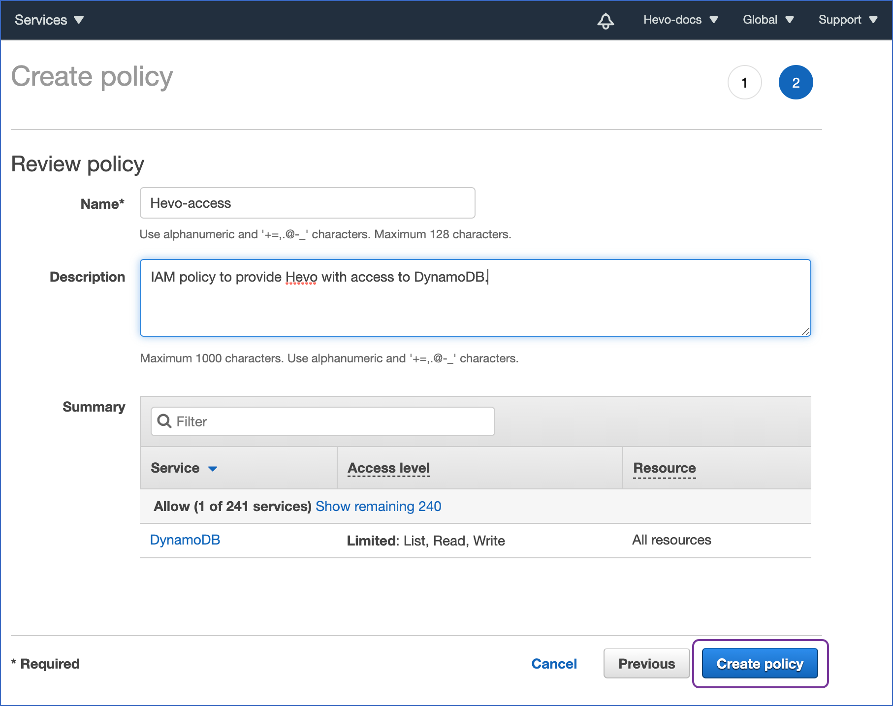 Amazon DynamoDB - Hevo Data