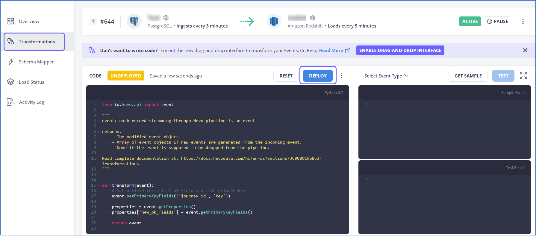 Pipeline FAQs - Hevo Data