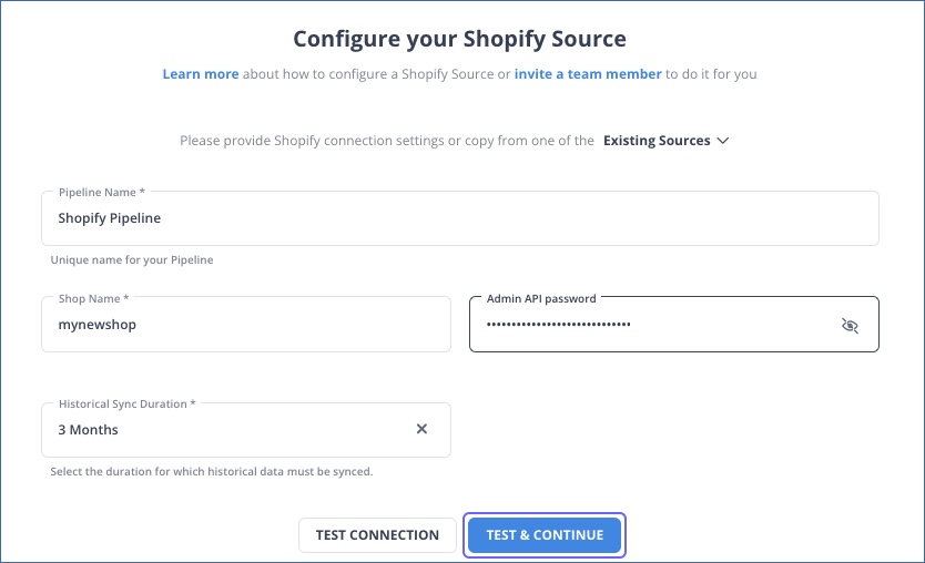Shopify App - Hevo Data