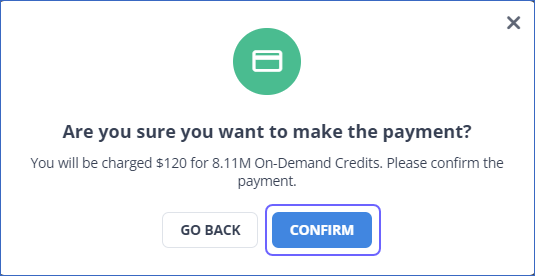 Setting up On-Demand Credit - Hevo Data