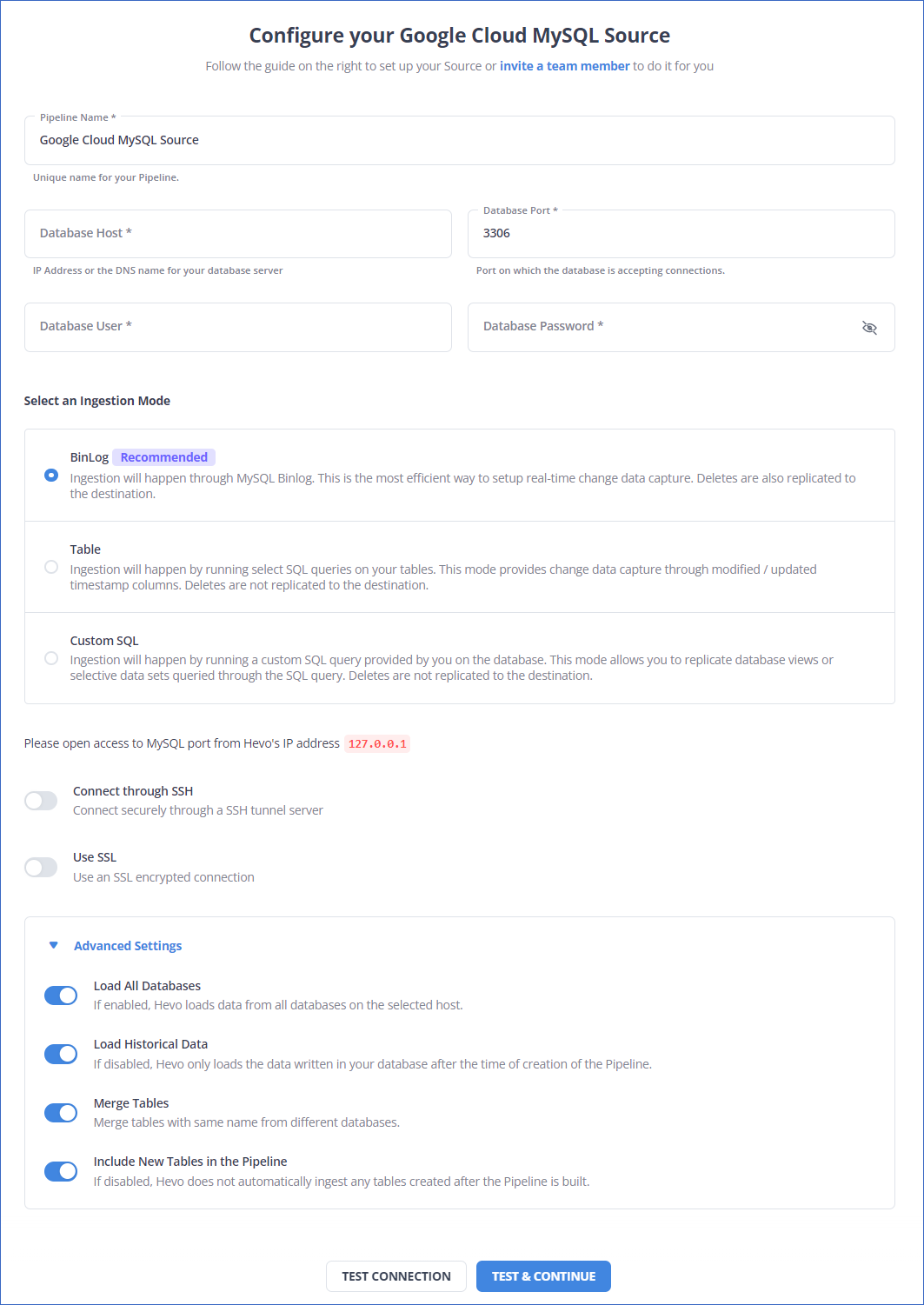 Google Cloud MySQL - Hevo Data