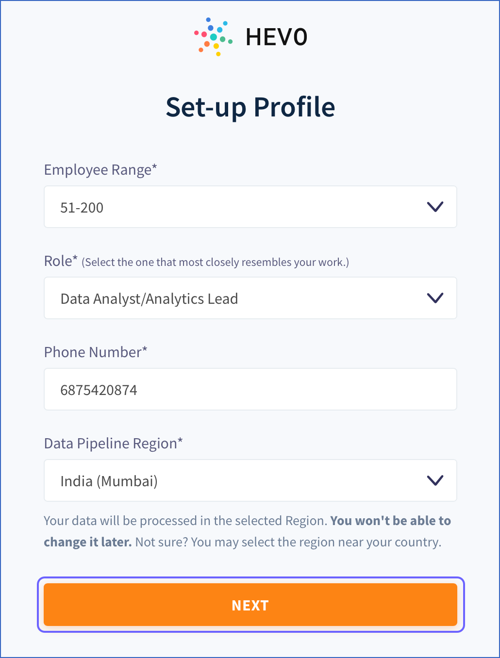 Creating Your Account Hevo Data