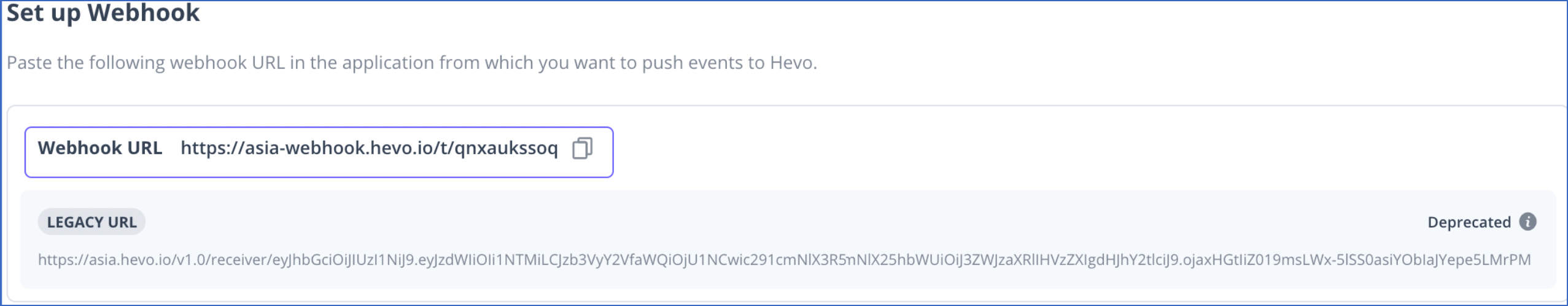 Webhook - Hevo Data