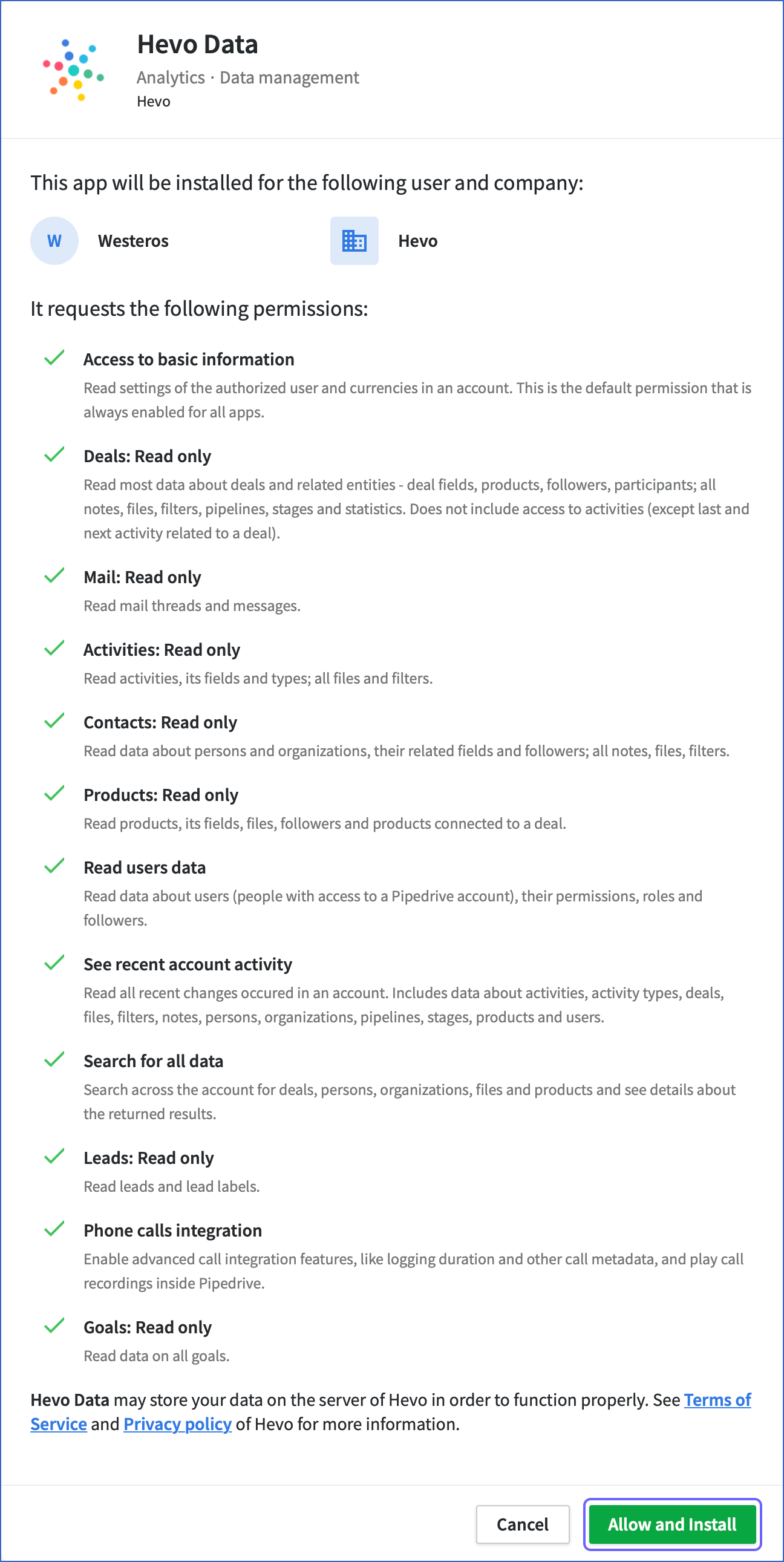 Pipedrive - Hevo Data