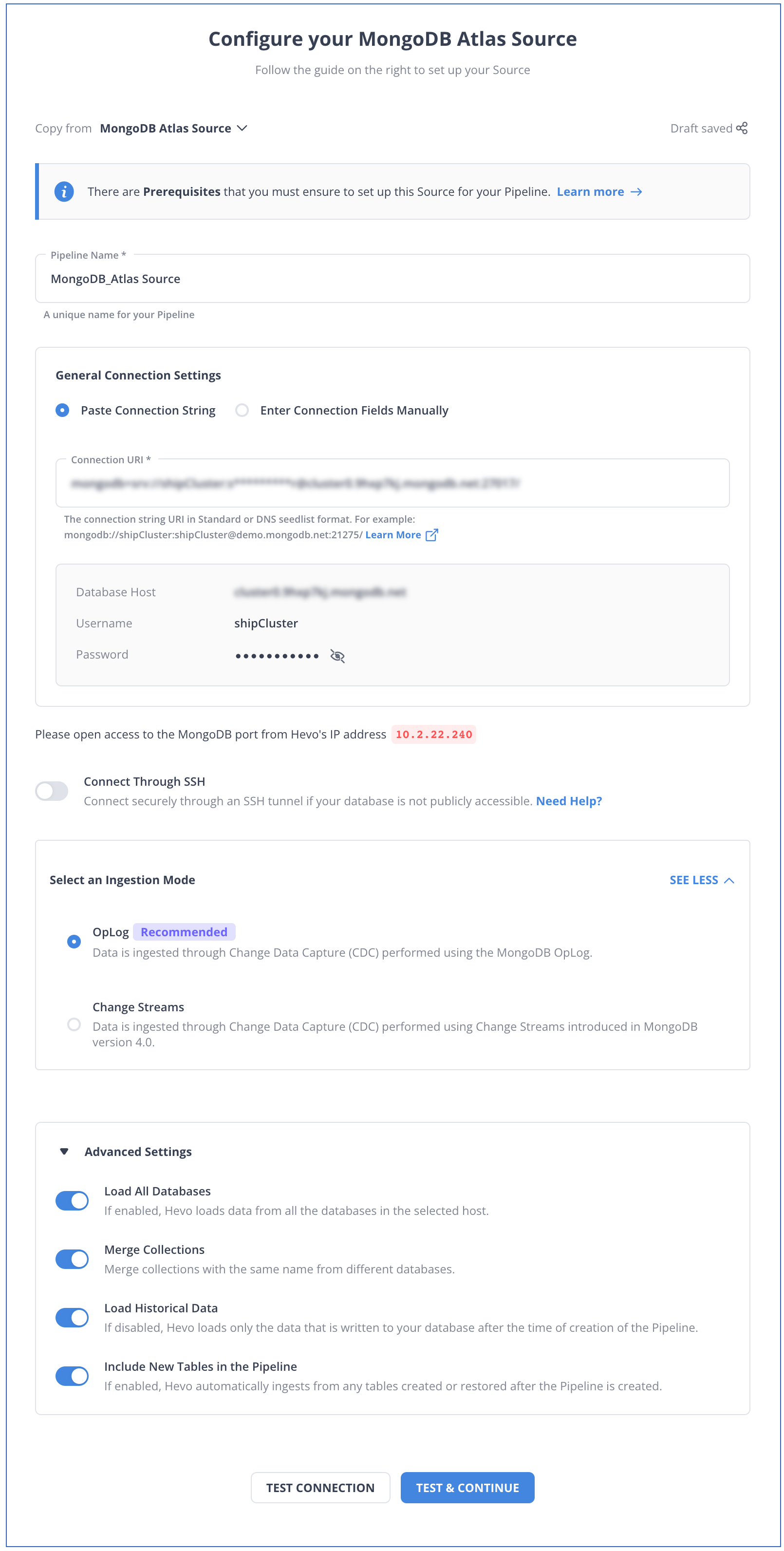 MongoDB Atlas - Hevo Data