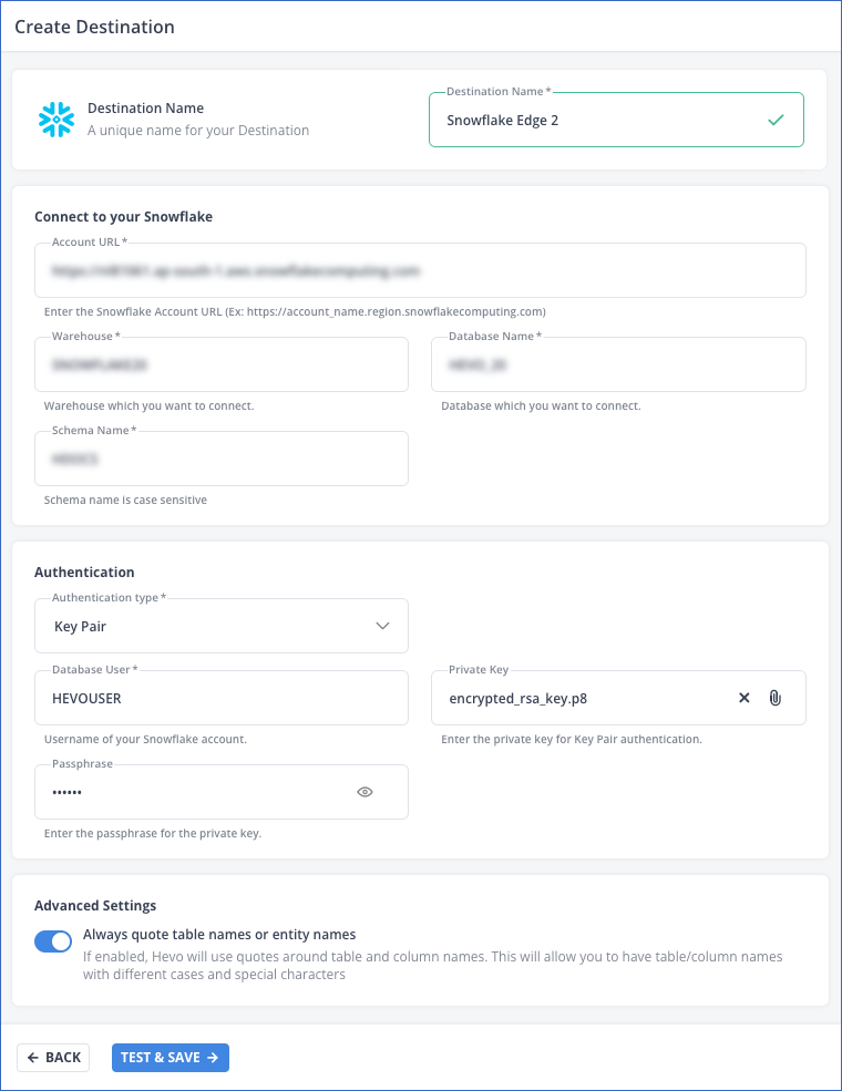 Snowflake (Edge) - Hevo Data