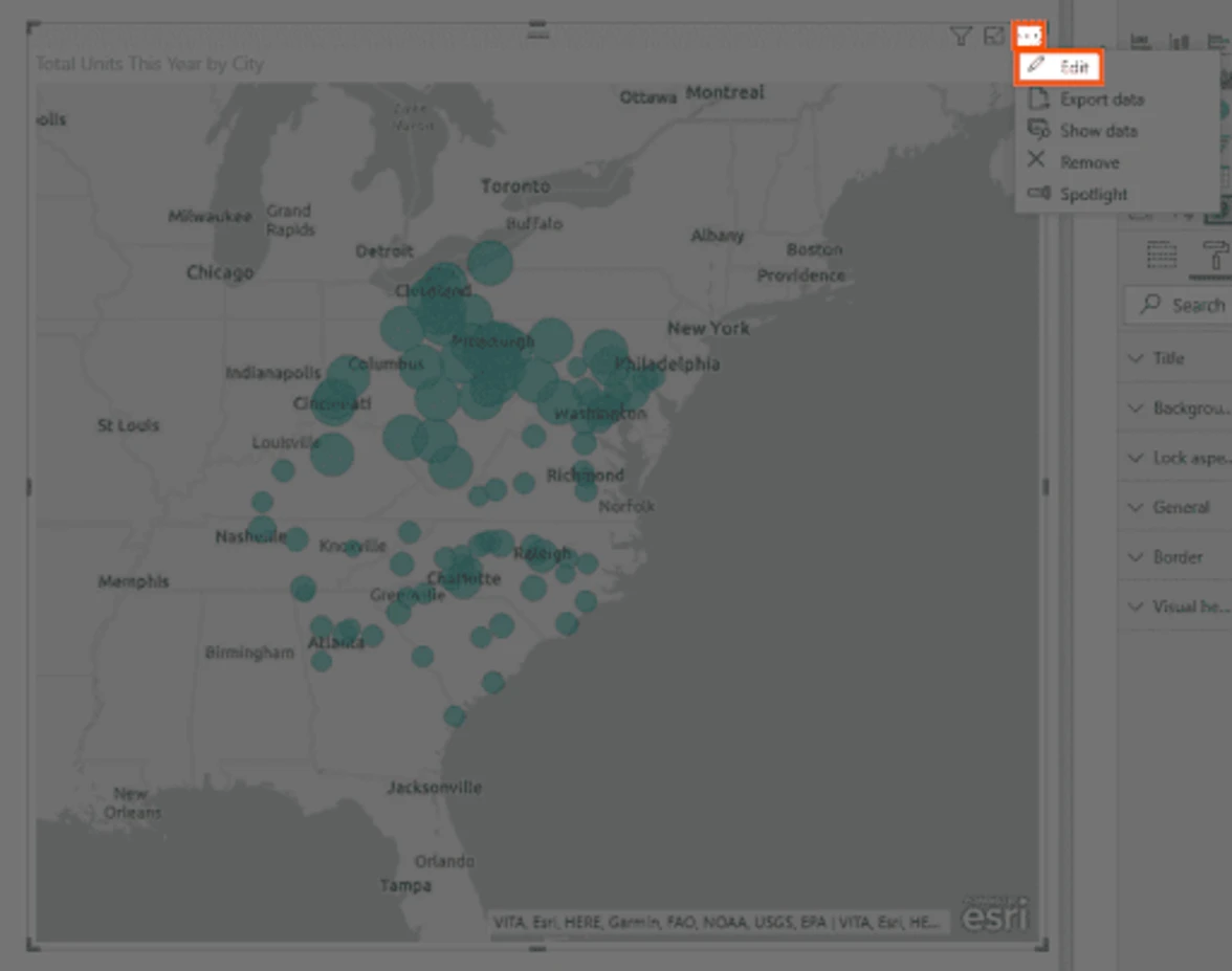 Power Bi Bubble Map Shape Map And Filled Map Examples