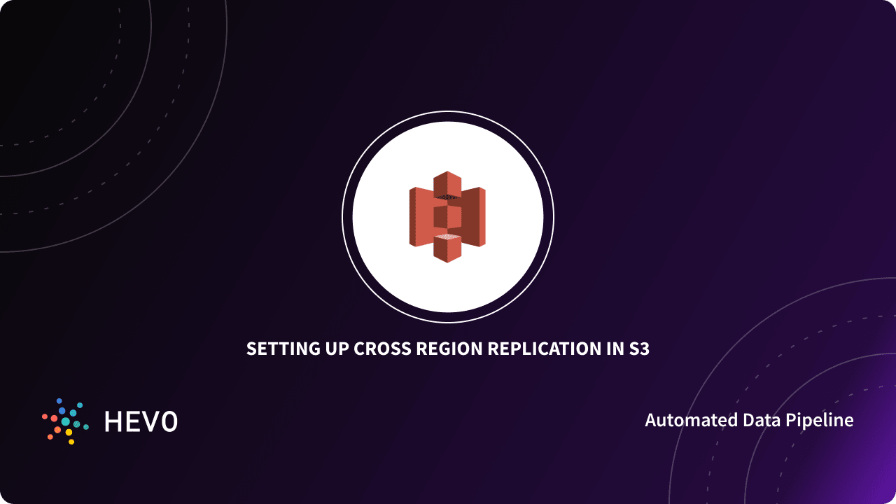 Setting up S3 Cross Region Replication: 4 Easy Steps Setting up S3 Cross Region Replication: 4 Easy Steps