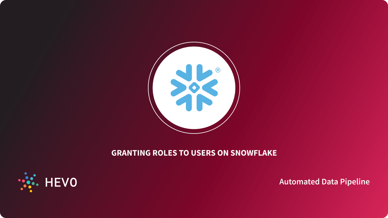 Snowflake Grant Role to User Simplified 101 - Learn | Hevo Snowflake Grant Role to User Simplified 101 - Learn | Hevo