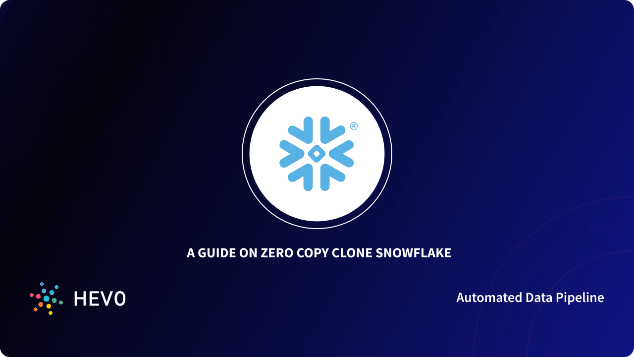 Zero Copy Clone Snowflake 101|A Comprehensive Guide Zero Copy Clone Snowflake 101|A Comprehensive Guide