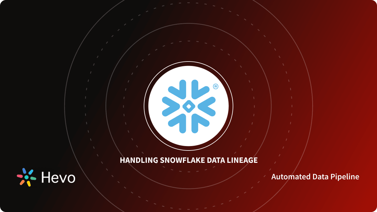 How To Handle Snowflake Data Lineage Simplified 101 Learn Hevo