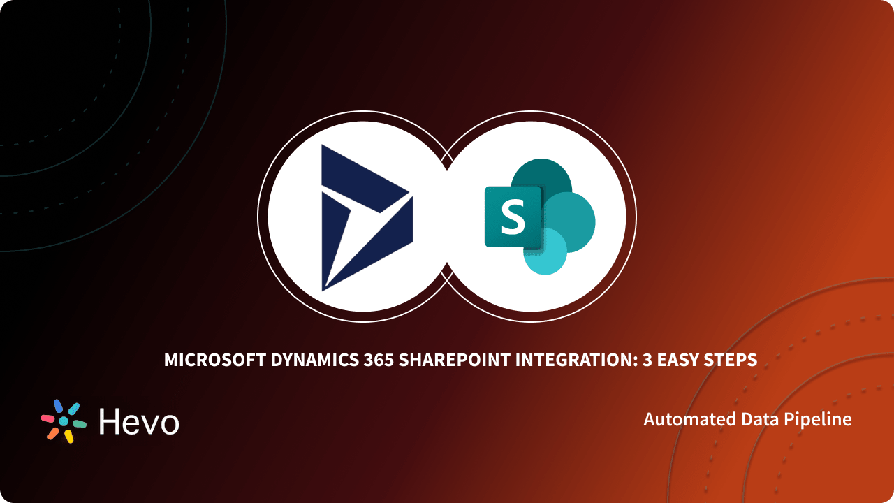 Microsoft Dynamics 365 Sharepoint Integration: 3 Easy Steps