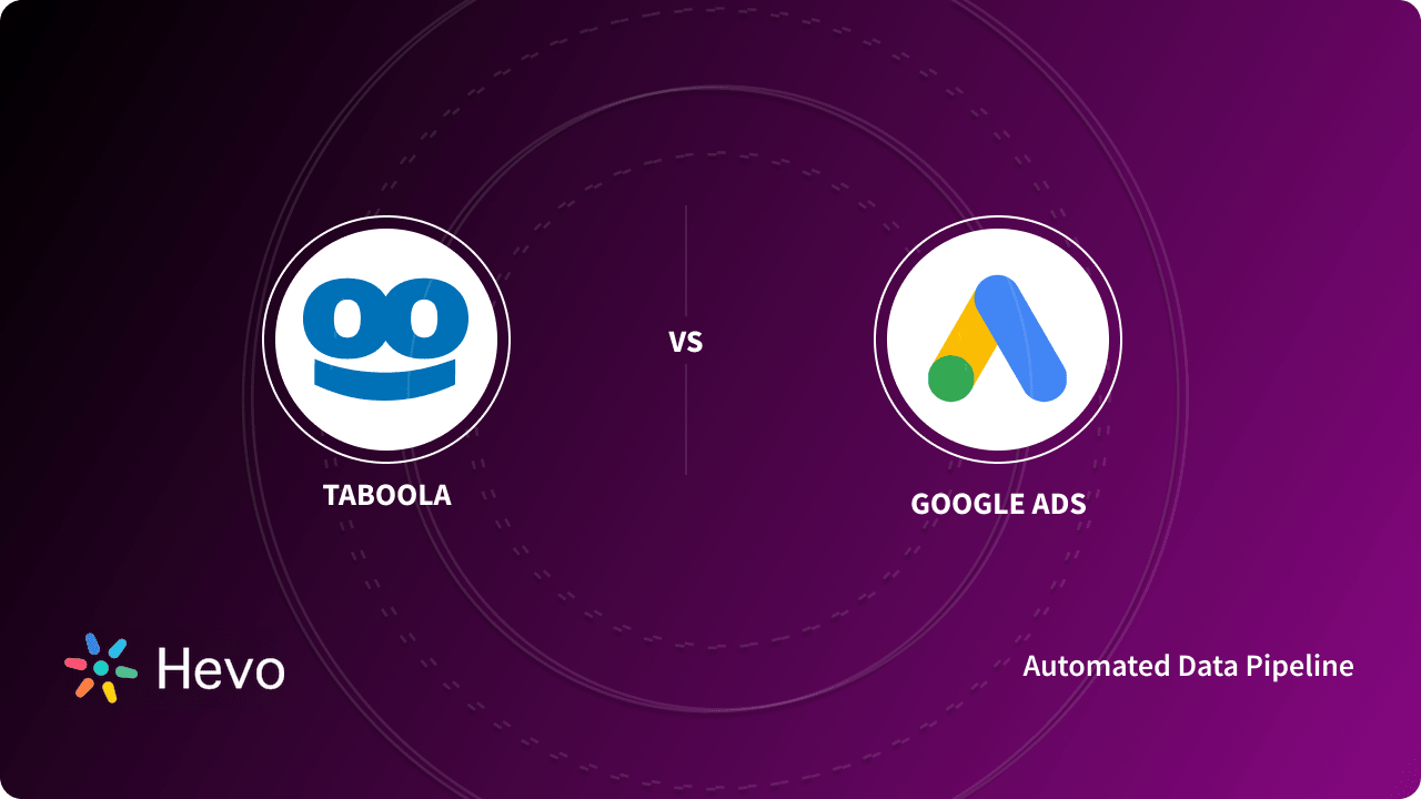 Taboola vs Google Ads: 6 Critical Differences | Hevo