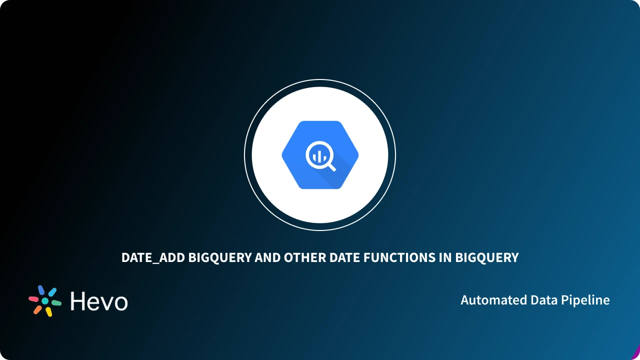 Date_Add BigQuery and Other Functions: Methodology | Hevo