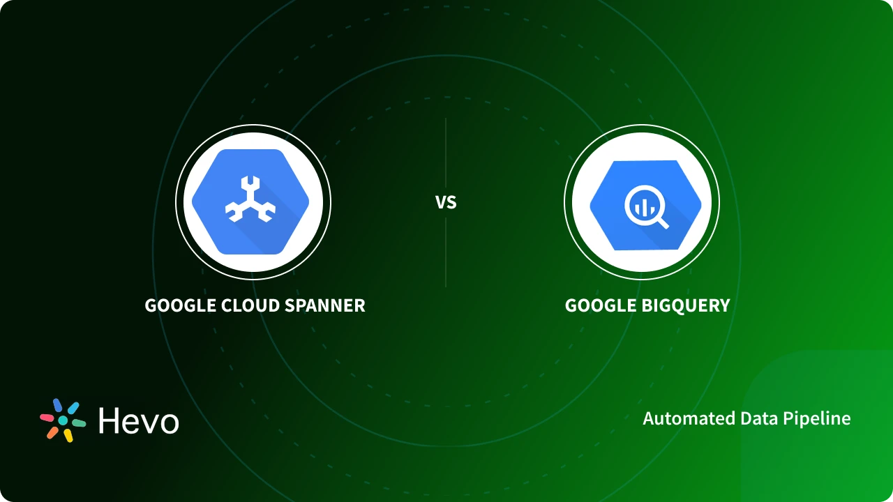 Google Cloud Spanner vs BigQuery: 9 Critical Key Differences - Learn | Hevo