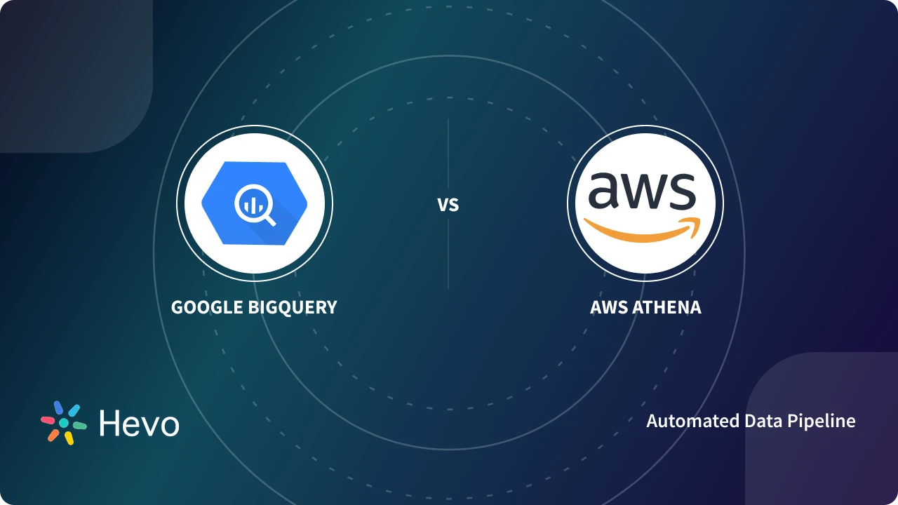 Google BigQuery vs Athena: 7 Key differences | Hevo