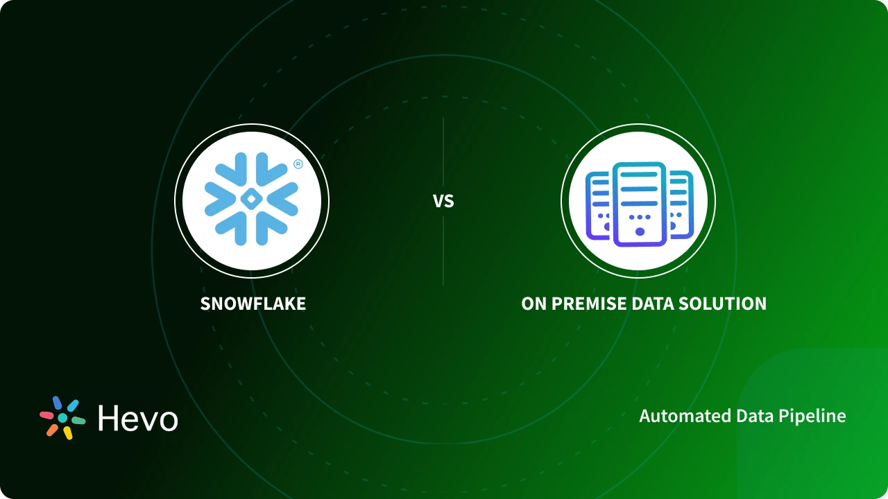 Snowflake On Premise Comparisons: 10 Key Critical Differences - Learn | Hevo